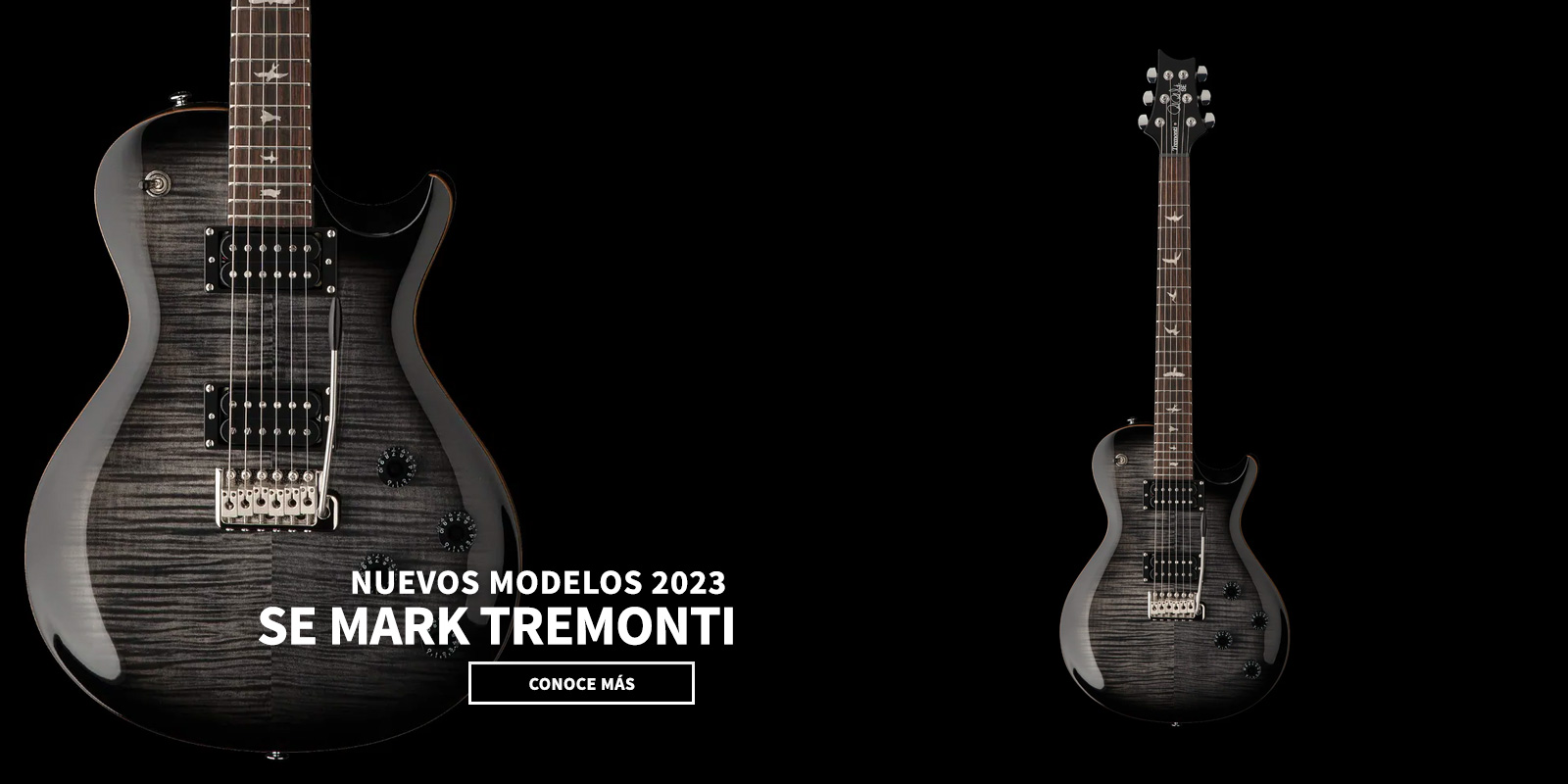 PRS SE Mark Tremonti, Charcoal Burst, Maple Top, guitarra eléctrica con ...